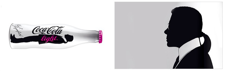 Coca Cola Light Lagerfed Bottle