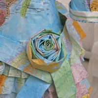 Susan Stockwell's Map Dresses