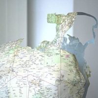 Susan Stockwell's Map Dresses