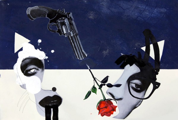Quentin Jones Mixed Media Collages