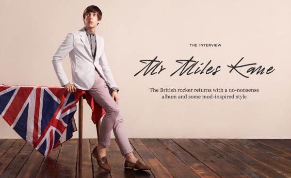 British Rocker Miles Kane