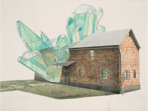 Los Carpinteros Geometric Watercolors