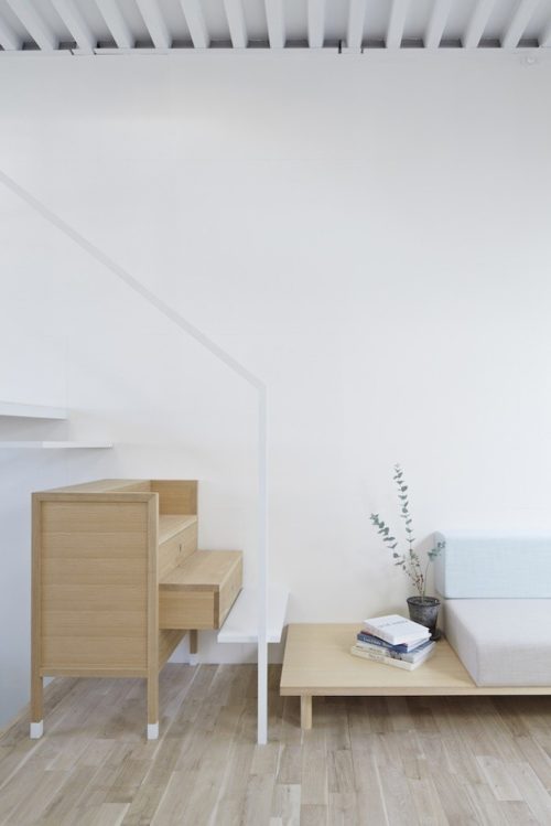 Storage Design Serves as Furniture in this Japanese Loft