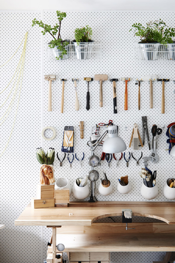 9 Ways to Use Pegboard in Your Home