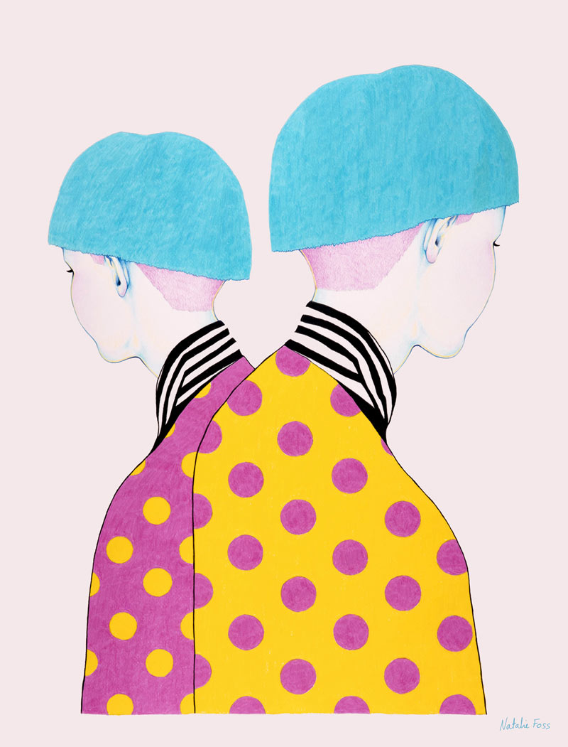 Natalie Foss Pencil Illustrations