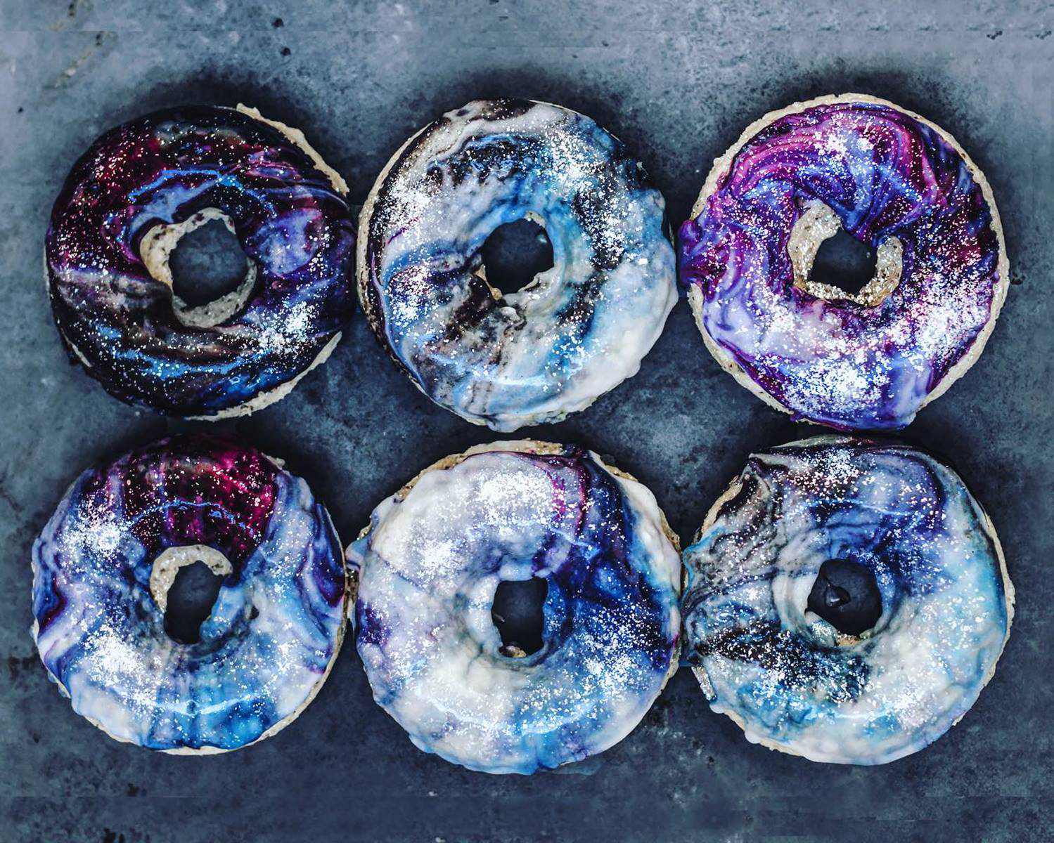 Amazing Galaxy Donuts by Hedi Gh