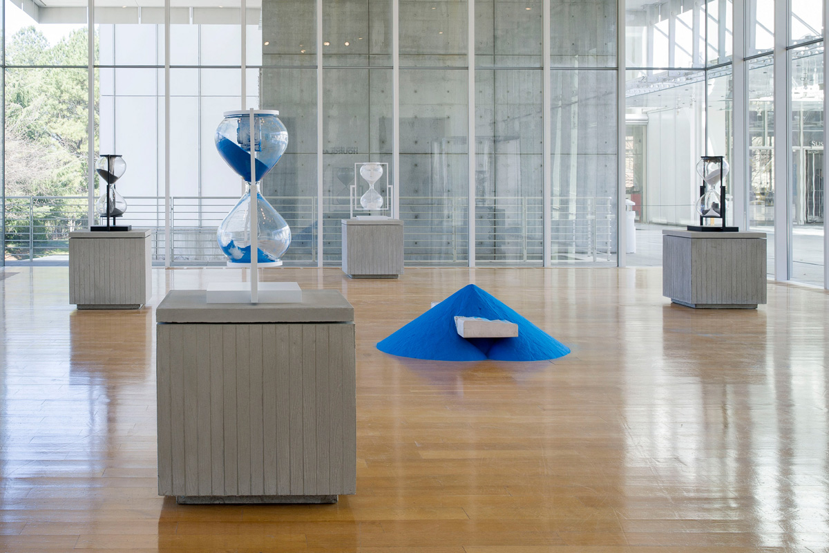 Hourglass: Unwinding at Daniel Arsham’s Blue Zen Garden [Atlanta]