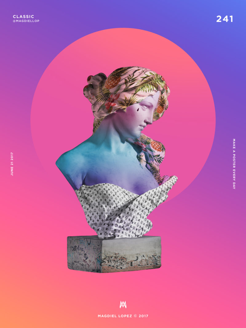 A Poster Every Day by Magdiel Lopez