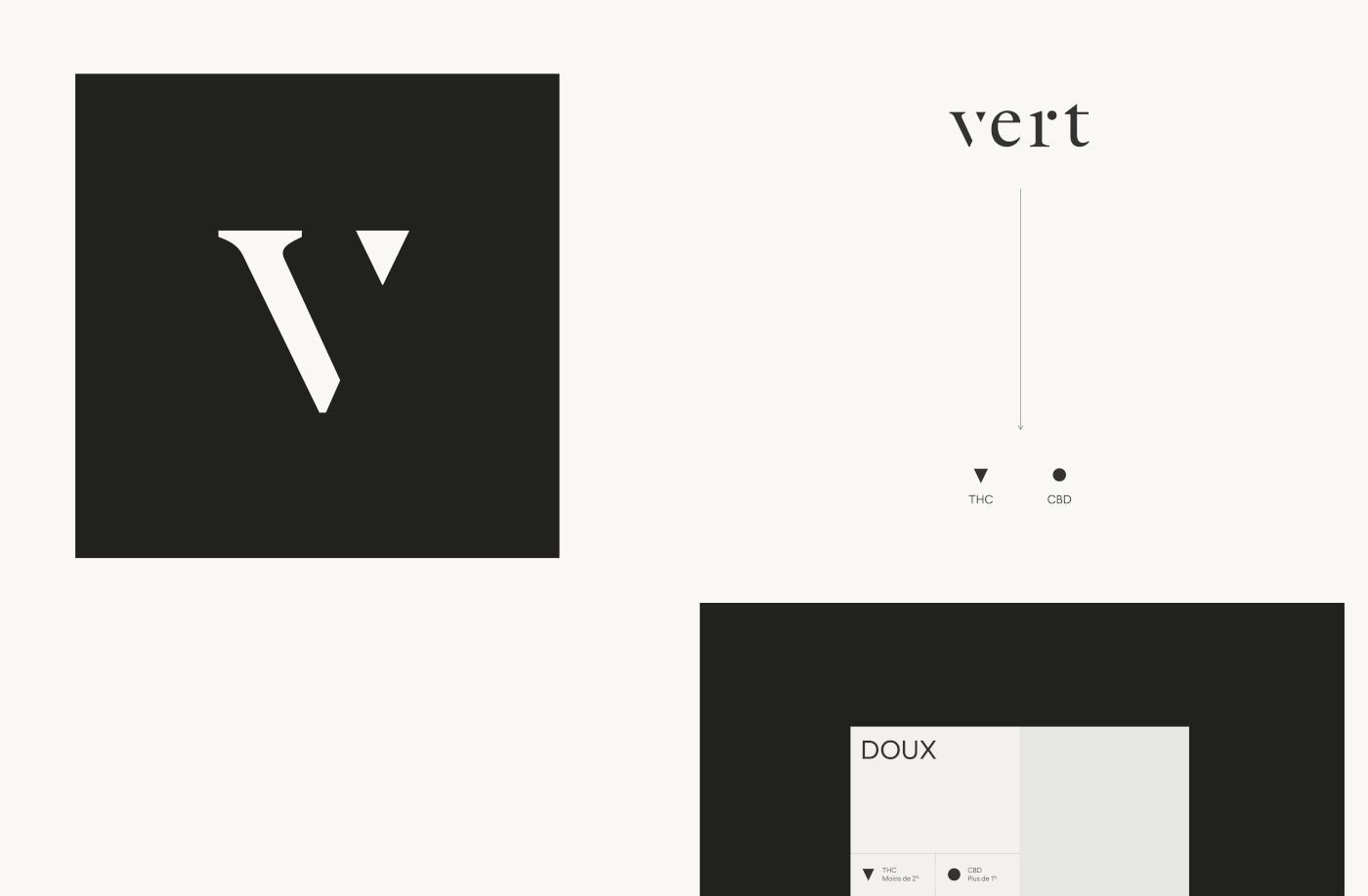 Gorgeous Branding for VERT: High End Cannabis Products