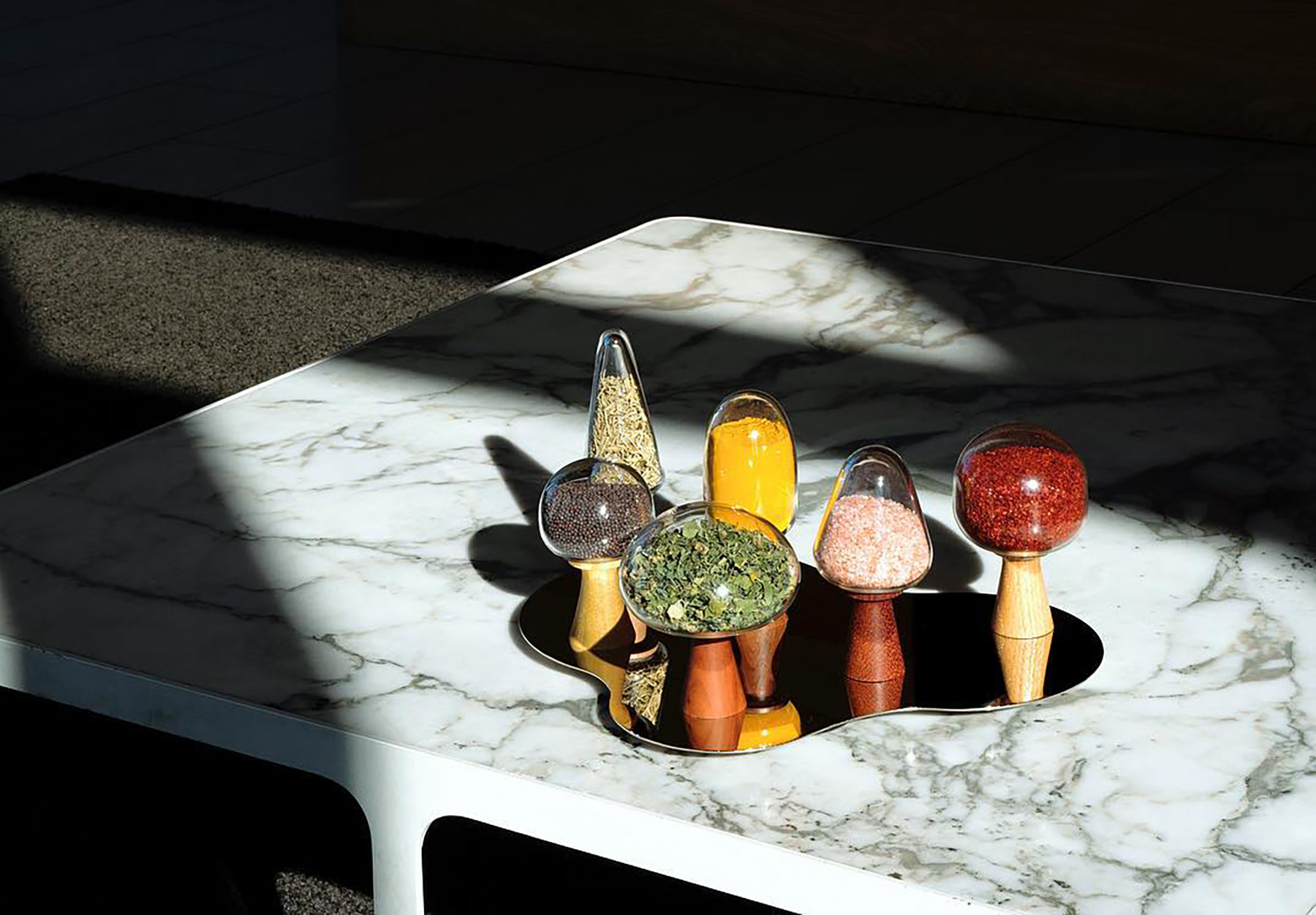 Kokili Studio's Tree Story Holds Most Commonly Used Herbs and Spices