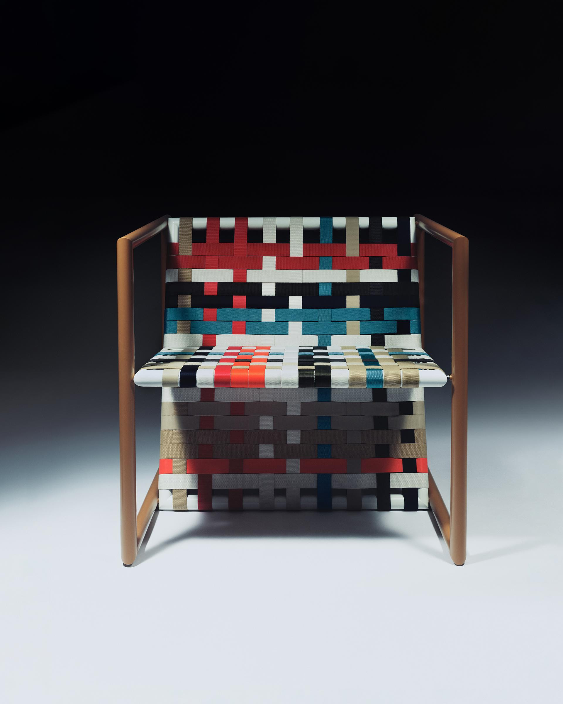 Jonathan Saunders Debuts Furniture Collection: Rhythms of Color