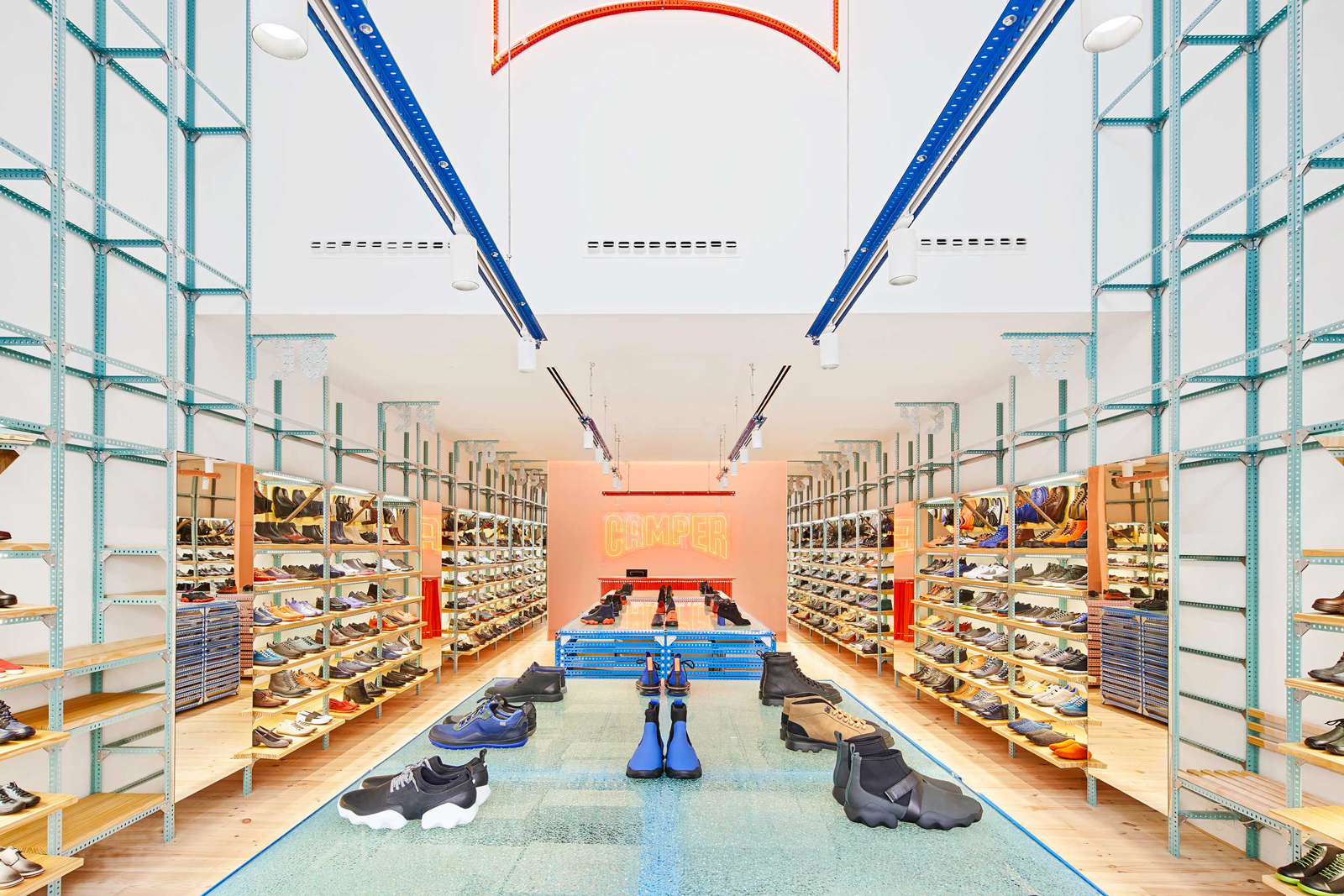 New Camper’s store in Malaga by designer Jorge Penades